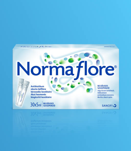 Normaflore gyógyszer akár már csecsemőkortól!